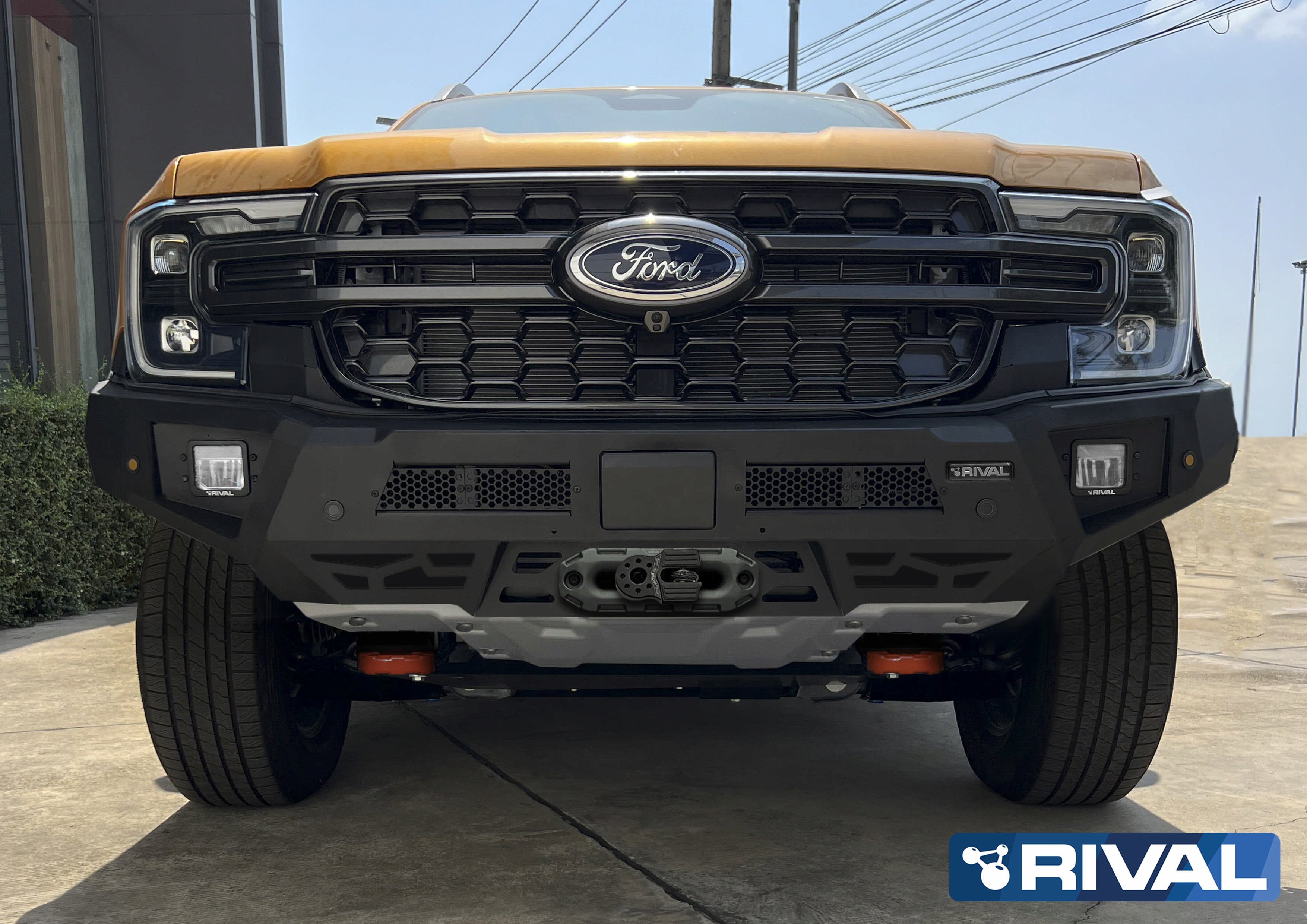Ford ranger raptor winch bumper store